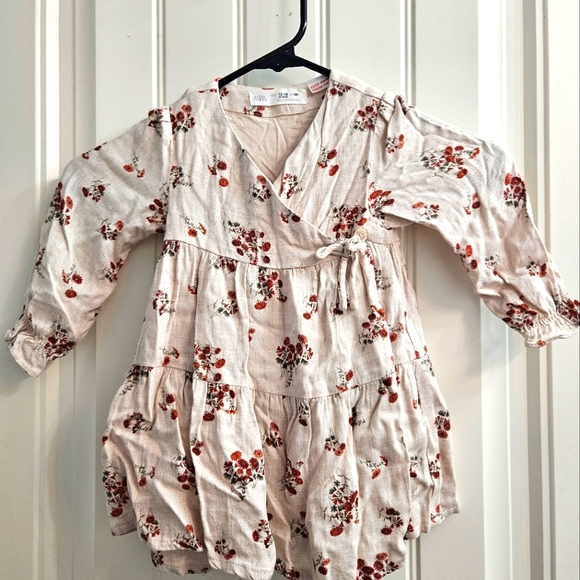 Zara | Dresses | Toddler Wrap Dress | Poshmark
